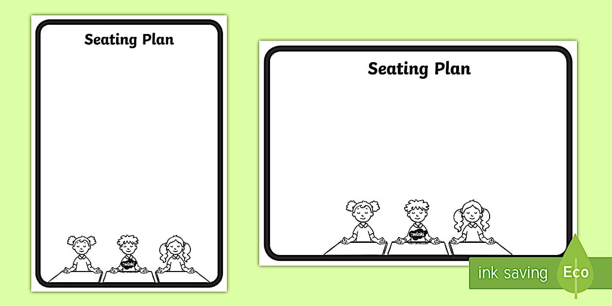 Easy Seating Chart Maker Template KS1 Classroom Layout Ideas