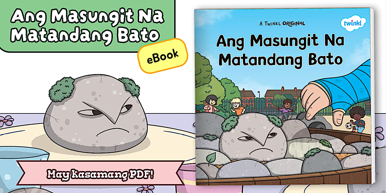 Ang Masungit Na Matandang Bato e-Book |Grade 1| Twinkl PH