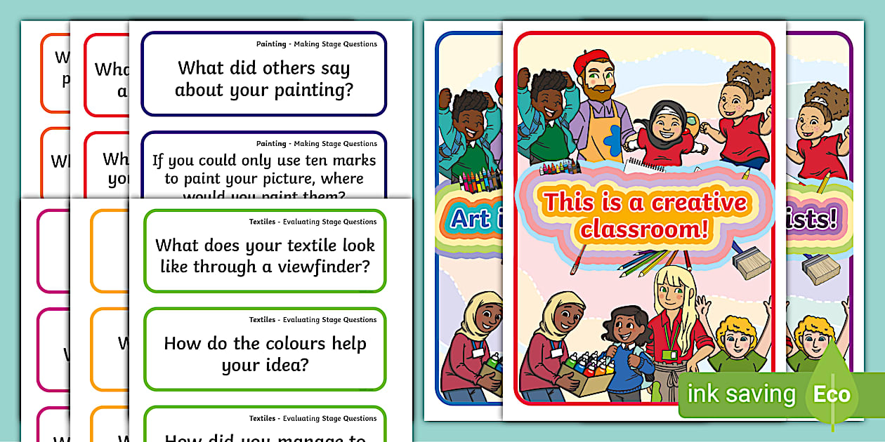 KS1 Art Language: Display Pack - Twinkl