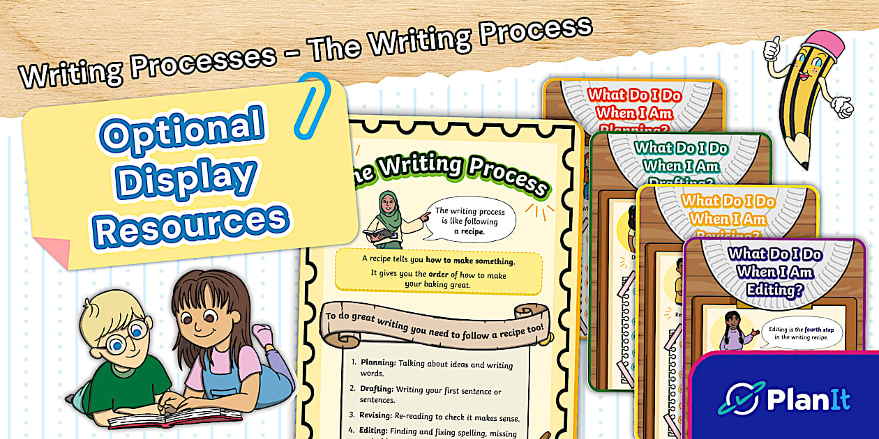 Phase 1 The Writing Process Optional Display Resources