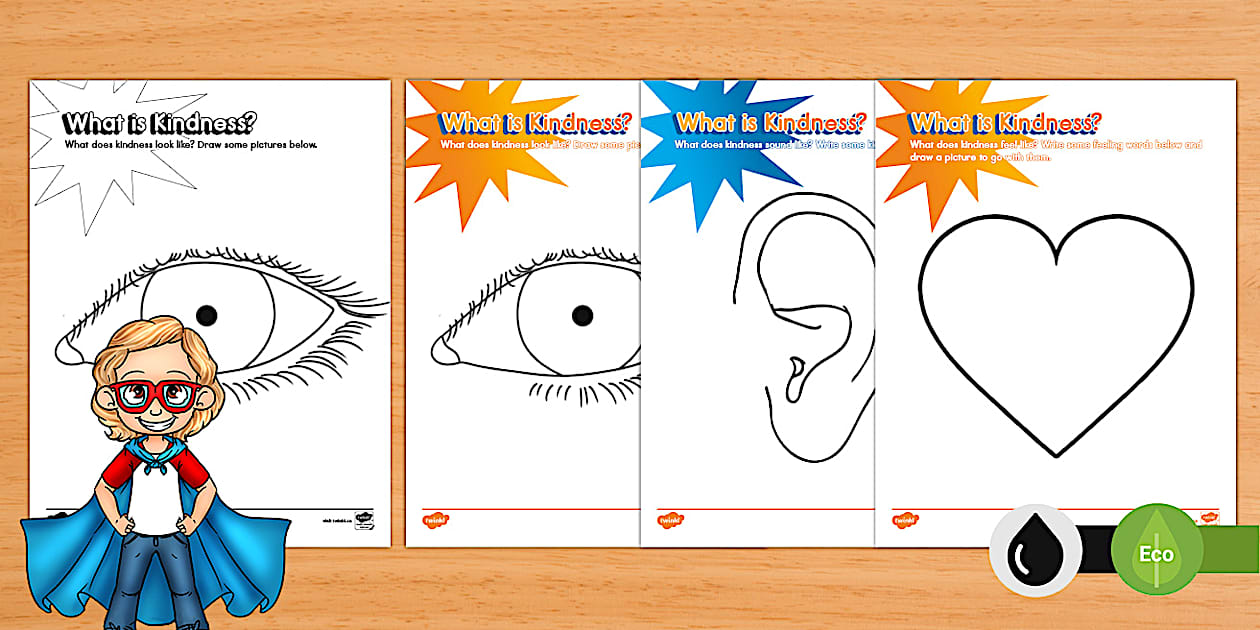 The Extraordinary Eye Kindness Activity - Twinkl