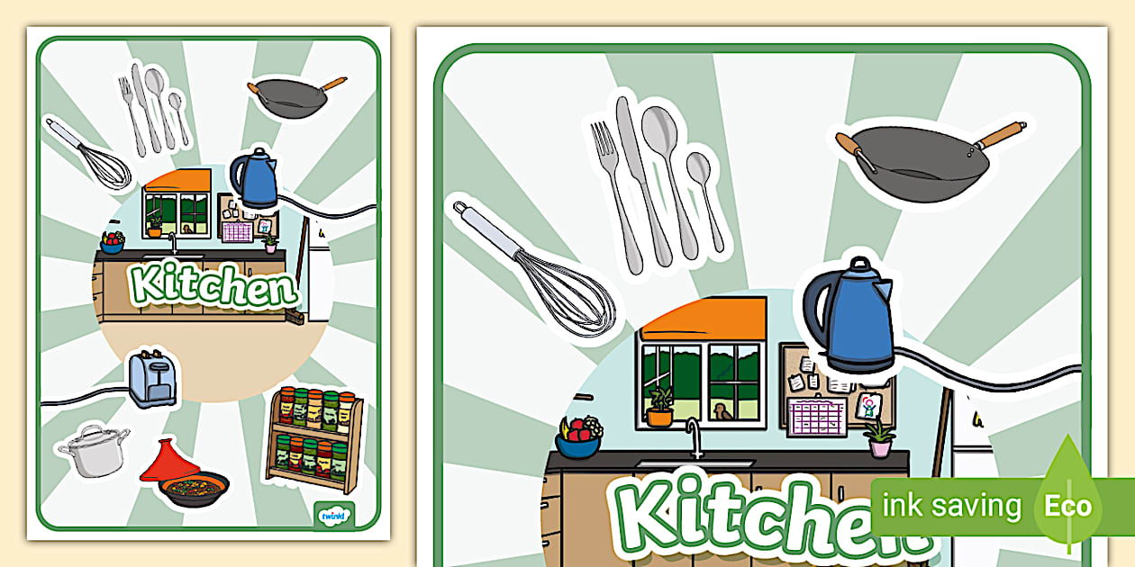 Kitchen Display Poster (Teacher-Made) - Twinkl