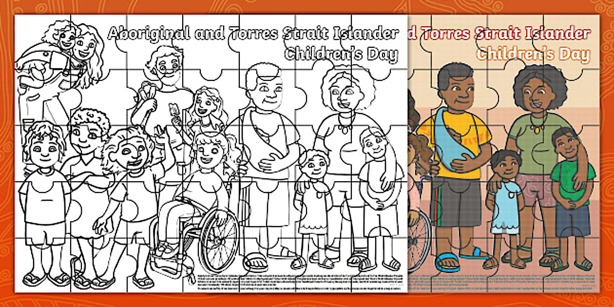 Aboriginal and Torres Strait Islander Children's Day Puzzle