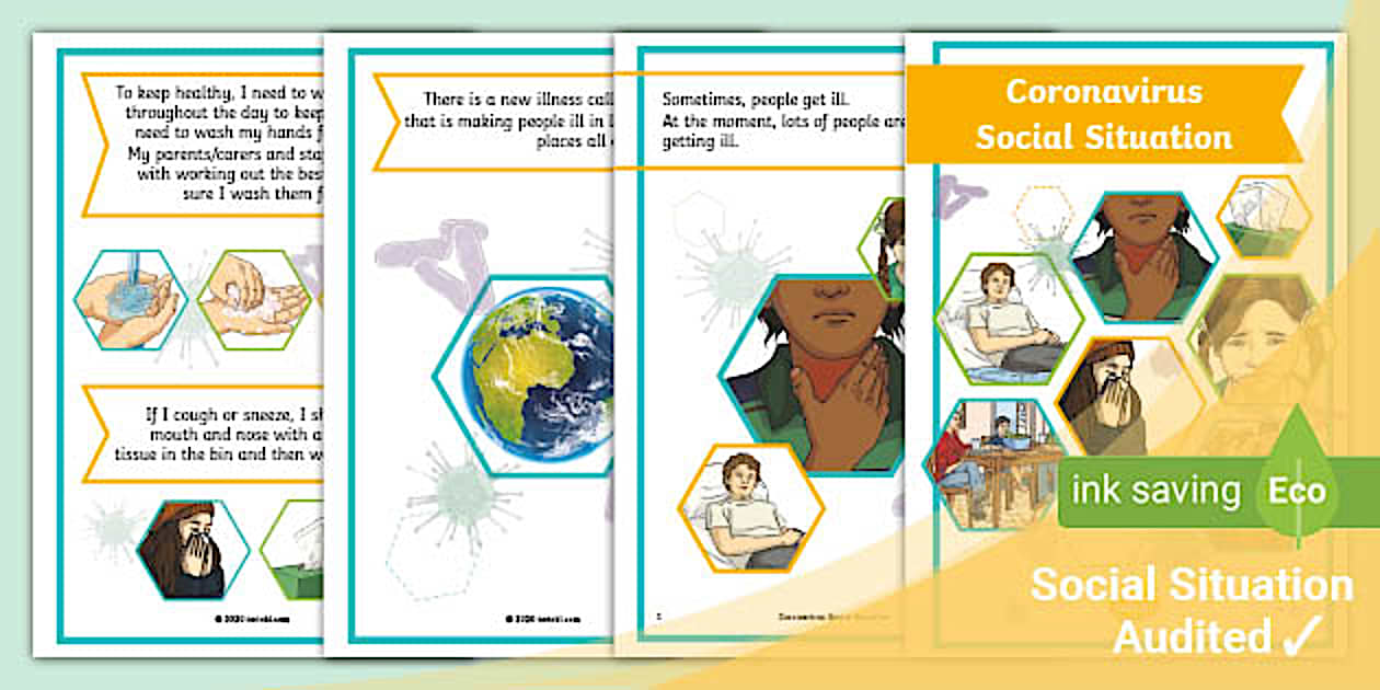 Coronavirus Social Situation (teacher made) - Twinkl