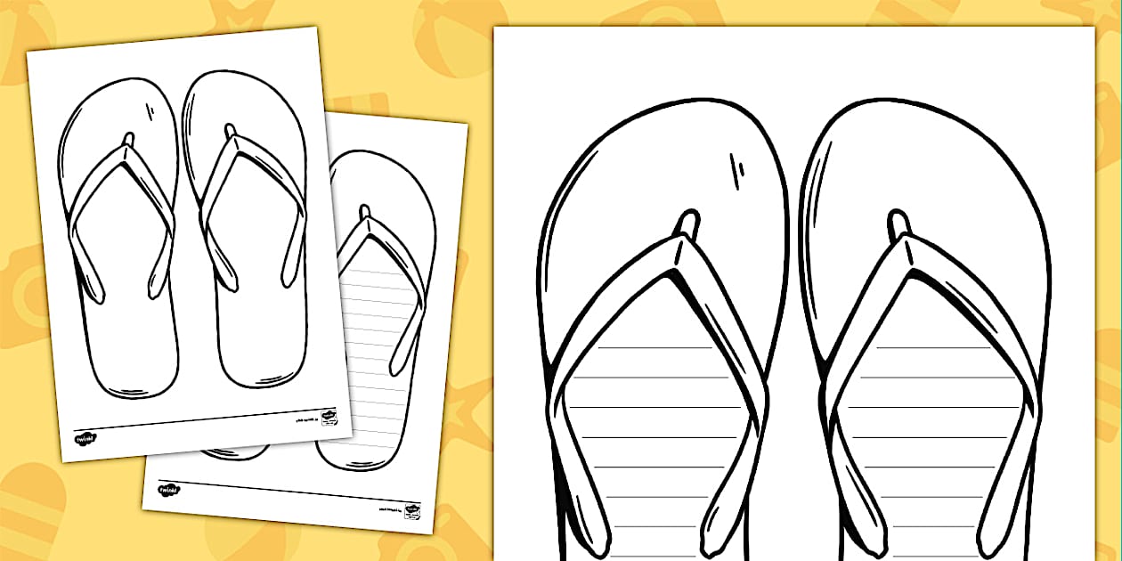 Flip-Flops Writing Template