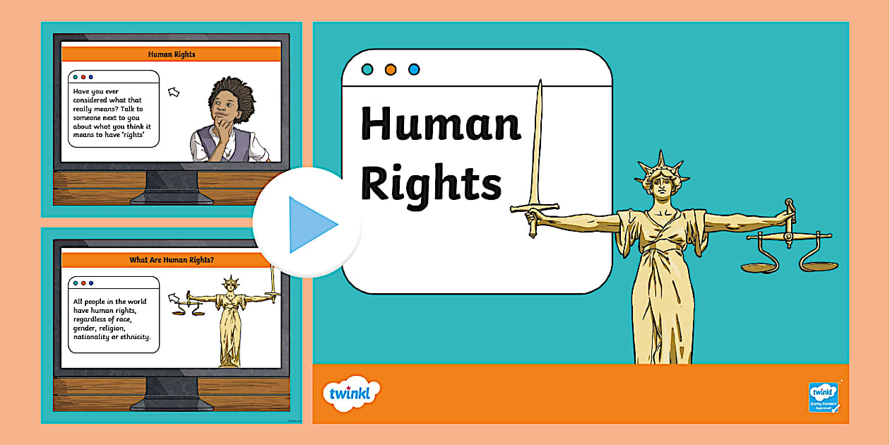 UKS2 Human Rights PowerPoint (Hecho por educadores) - Twinkl