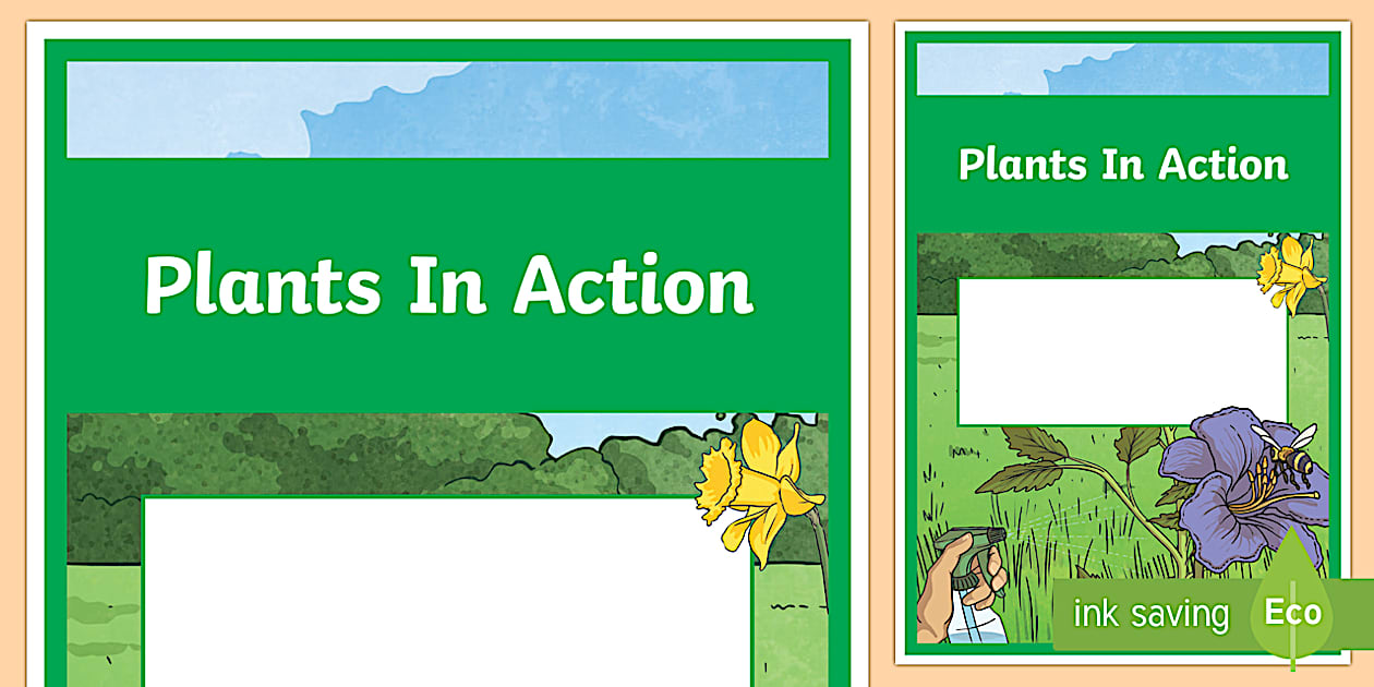 Plants in Action Year 4 Biological Sciences Book Cover