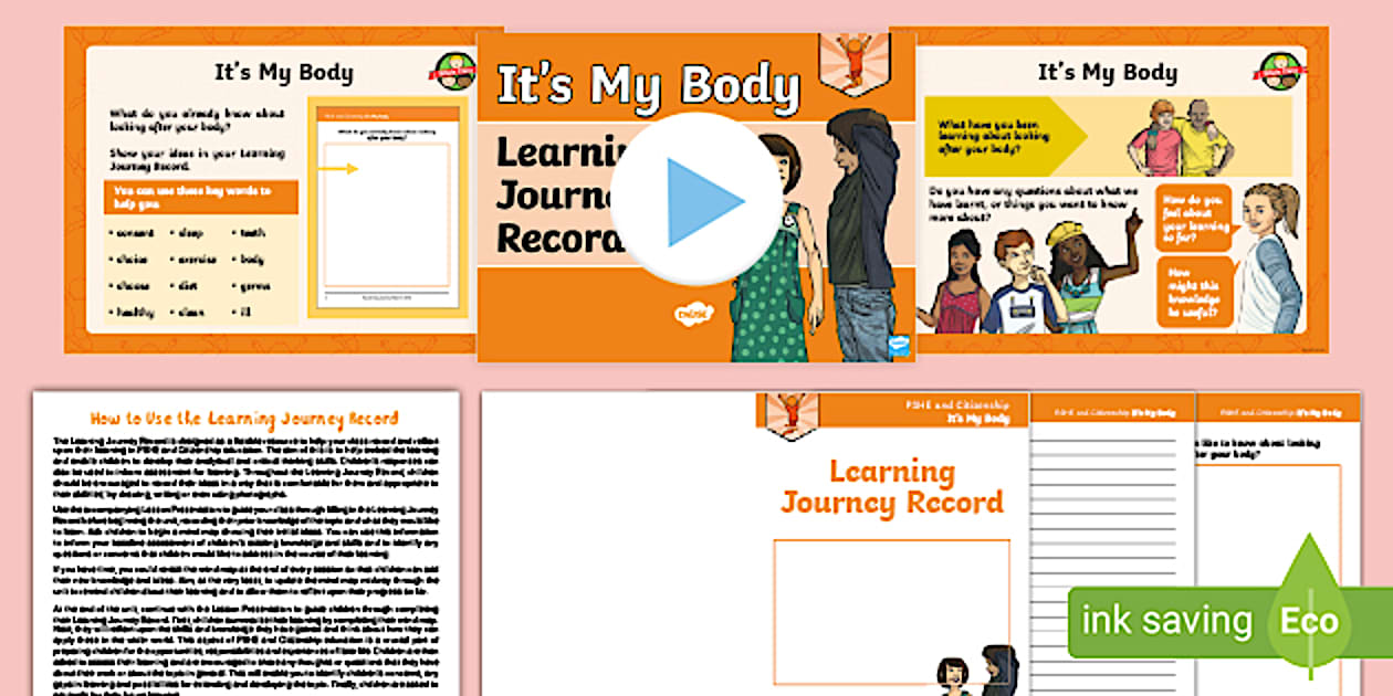 PSHE: LKS2 It's My Body - Learning Journey Record