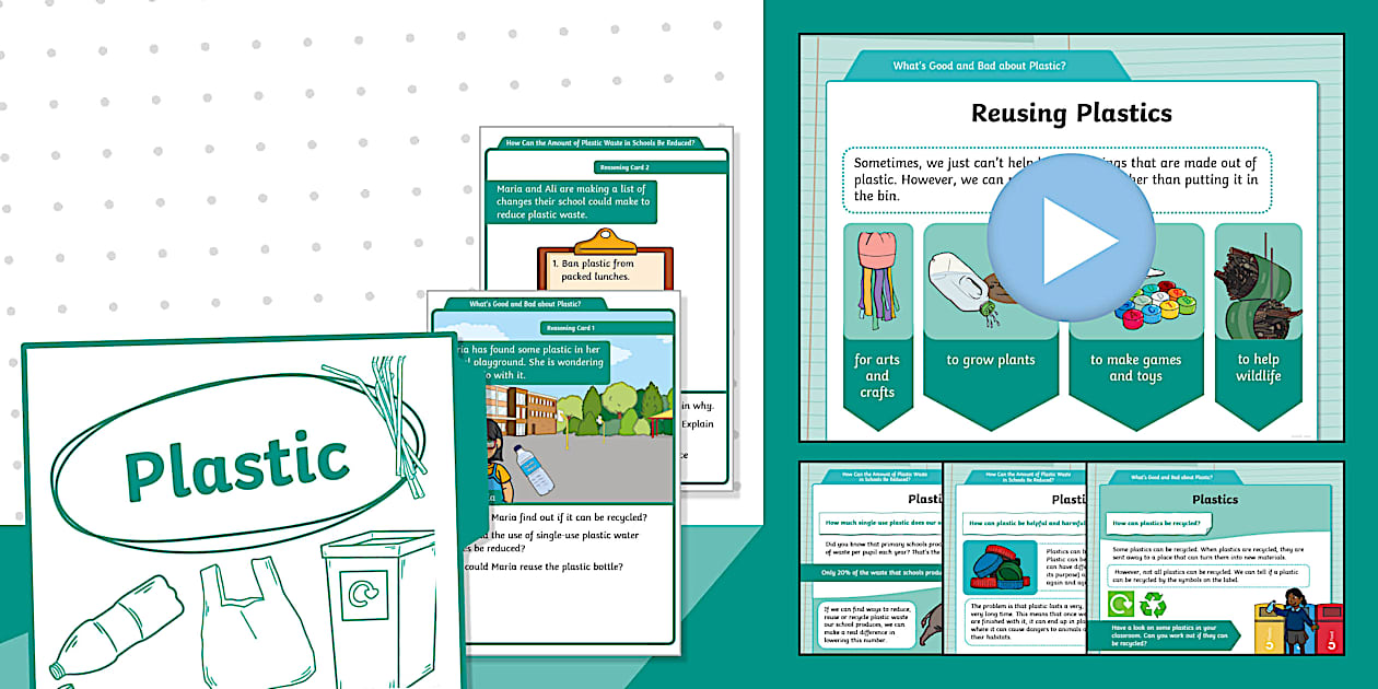 Step into Science: Y2: Autumn: Block 4: Plastic - Twinkl