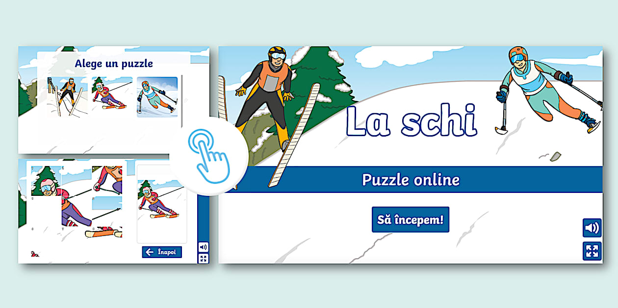 La schi – Puzzle online (Teacher-Made) - Twinkl