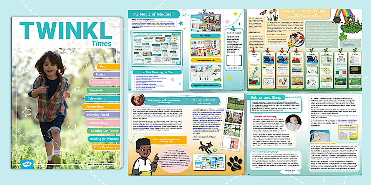 Twinkl Times Magazine: March 2022 - Educational Magazine
