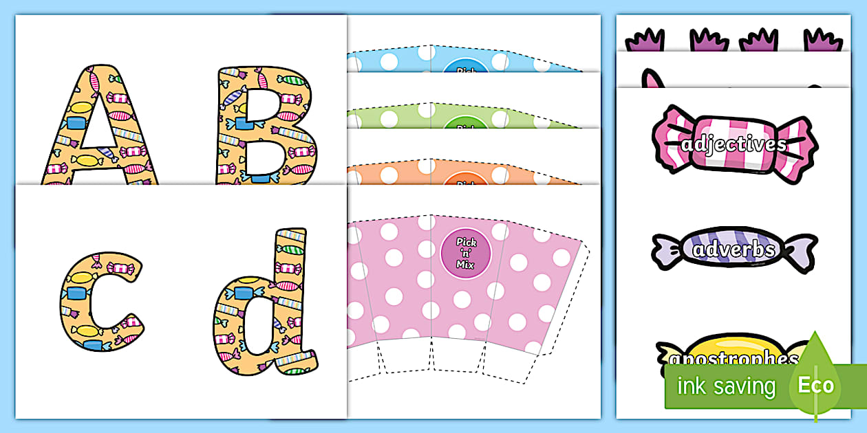 Year 2 Writing Expectations Pick and Mix Display Pack