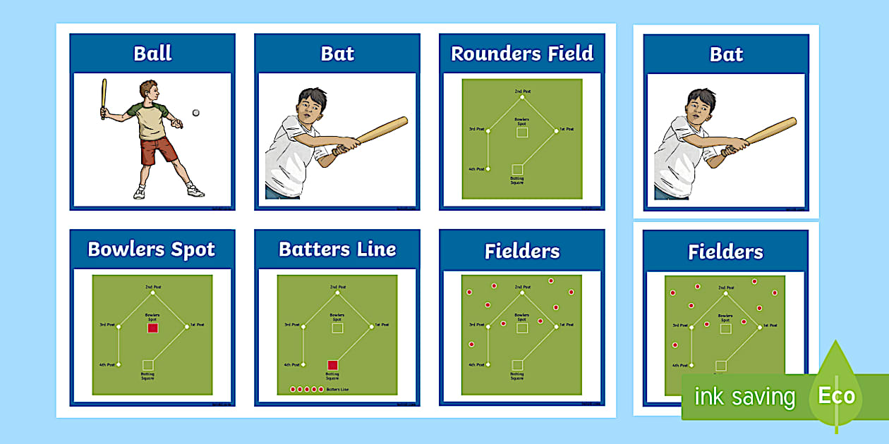 Rounders Flashcards (teacher made) - Twinkl