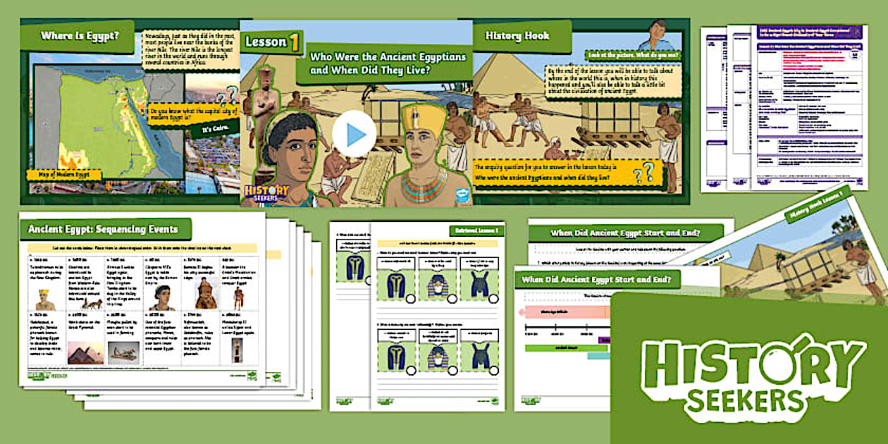 History Seekers: LKS2: Ancient Egypt Lesson 1