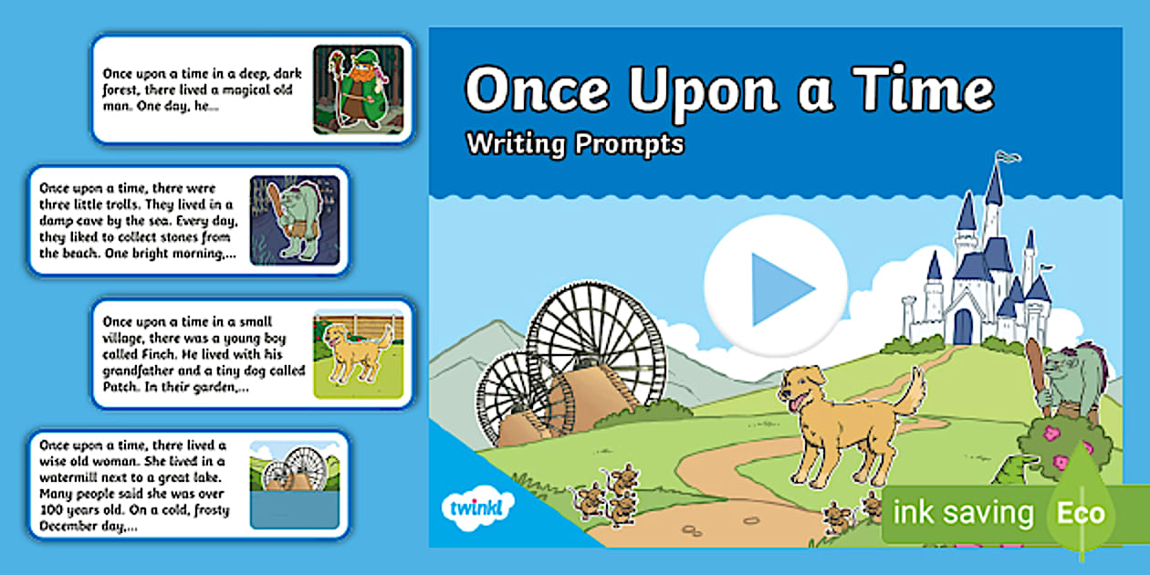 Once Upon a Time Writing Prompts | Primary Resources