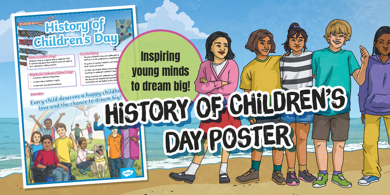 PSW - History of Children's Day - Poster (CAPS Aligned)