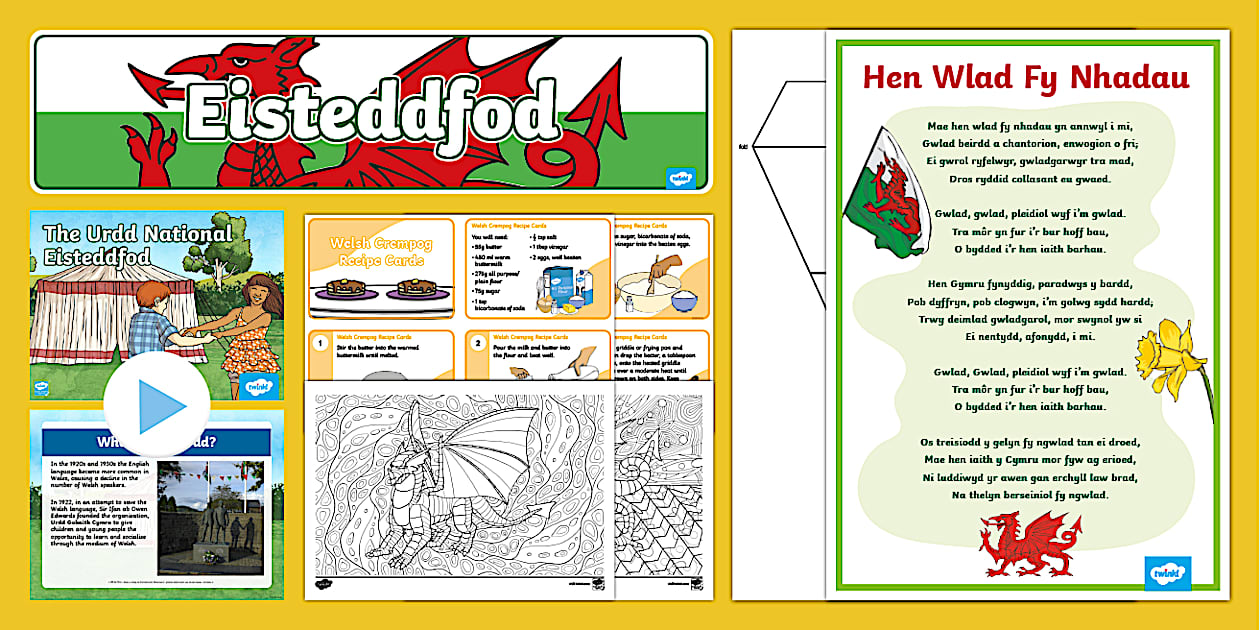 Eisteddfod Yr Urdd Activity Pack | Twinkl Resources | Wales