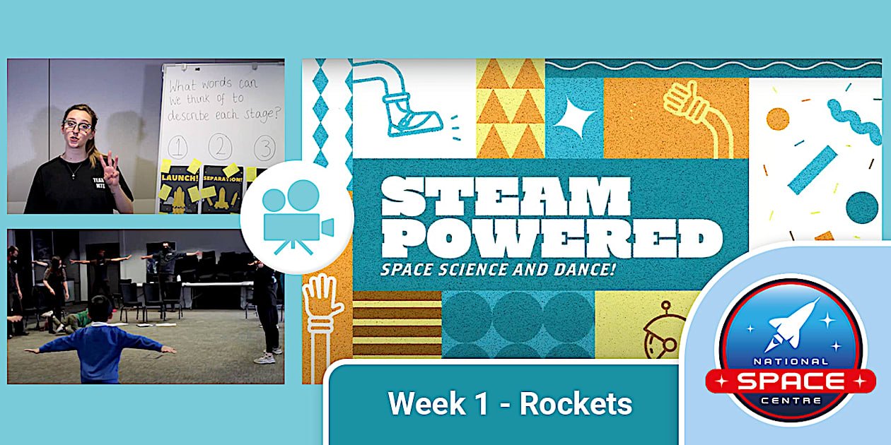 FREE! - National Space Centre: Week 1 - Rockets Video For Kids