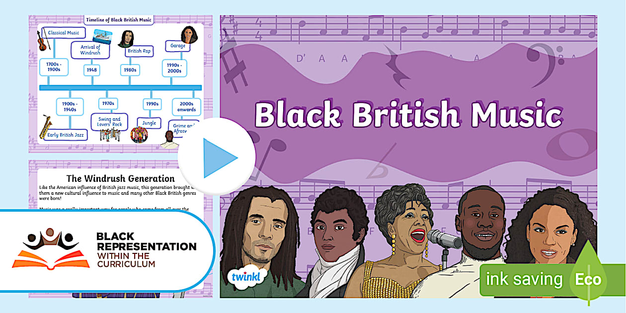 World Music Day - KS2 Black British Music Presentation