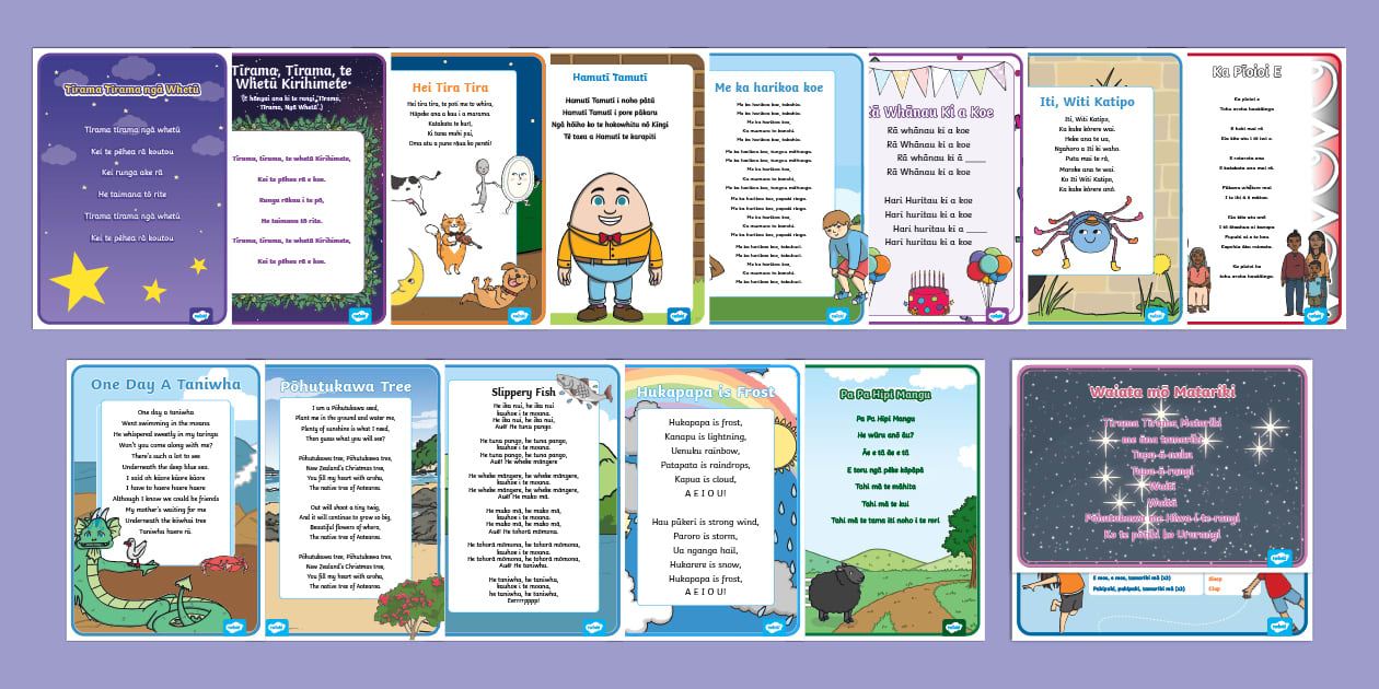 Māori Language Week Songs Collection for ECE Students!