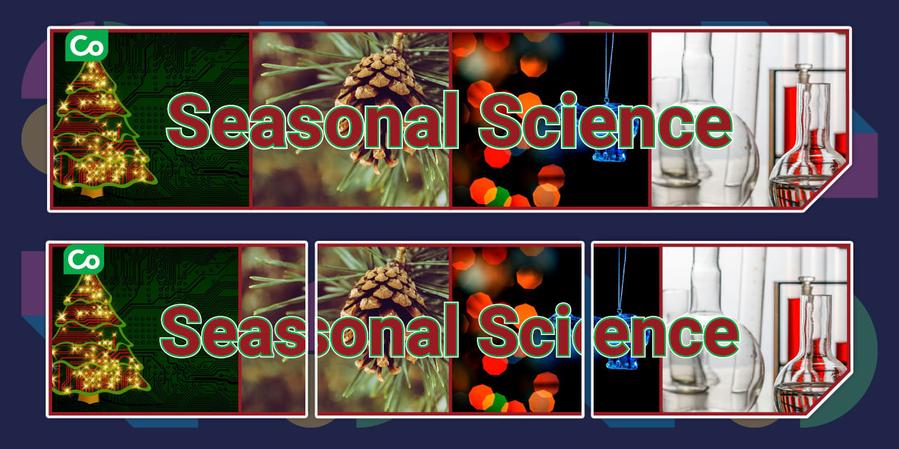 Seasonal Science Display Banner (teacher made) - Twinkl