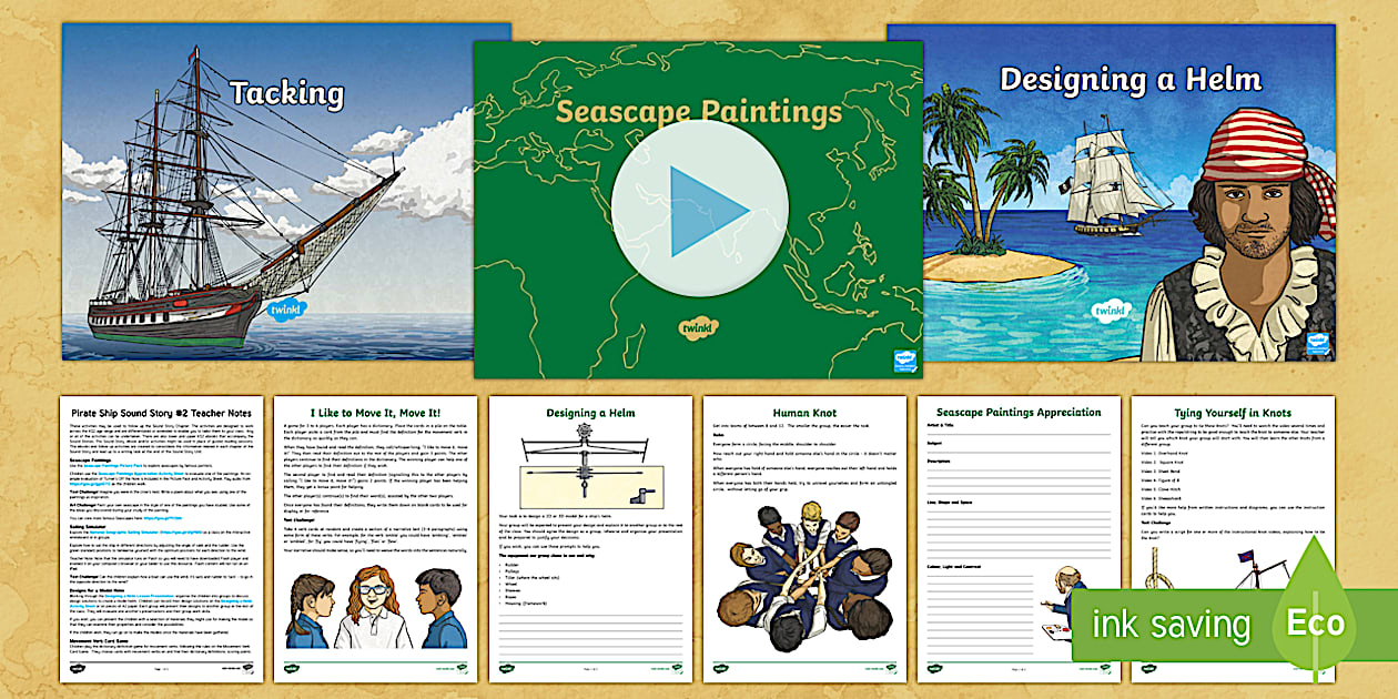 Pirate Ships Sound Story Chapter 2 Follow Up Lesson Ideas