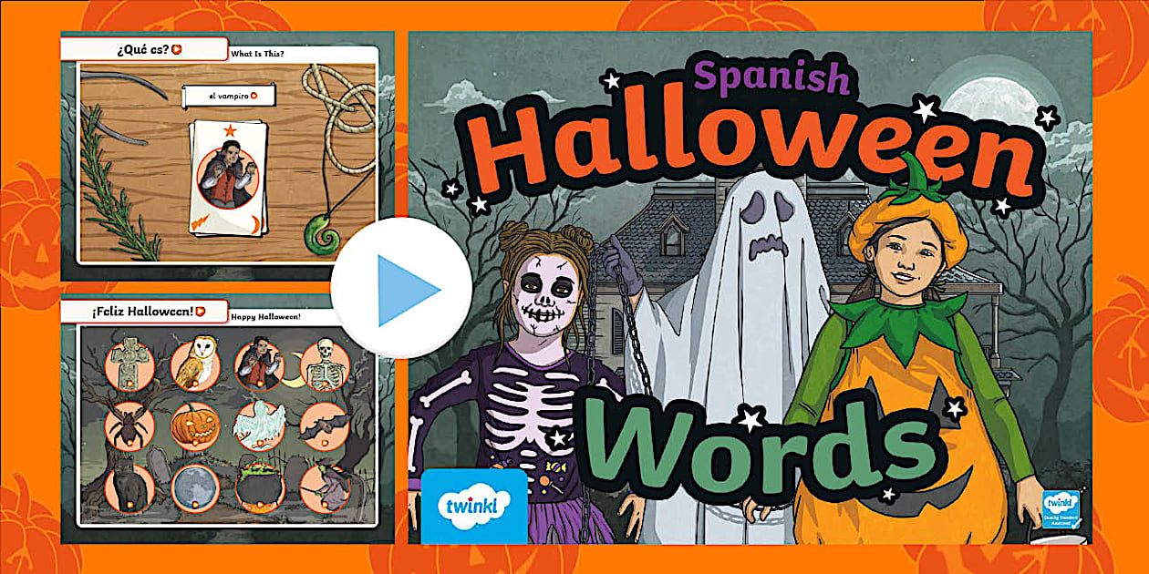 👉 Spanish: Halloween Words - KS2 Resource (teacher made)