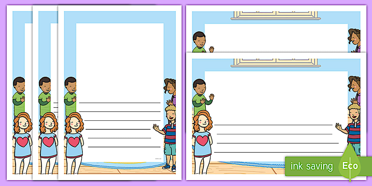 Pupil Voice Page Border Pack (teacher made) - Twinkl