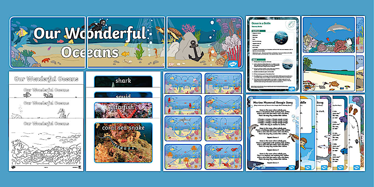 Ocean Day Nursery Activity Pack | Twinkl | Nursery - Twinkl