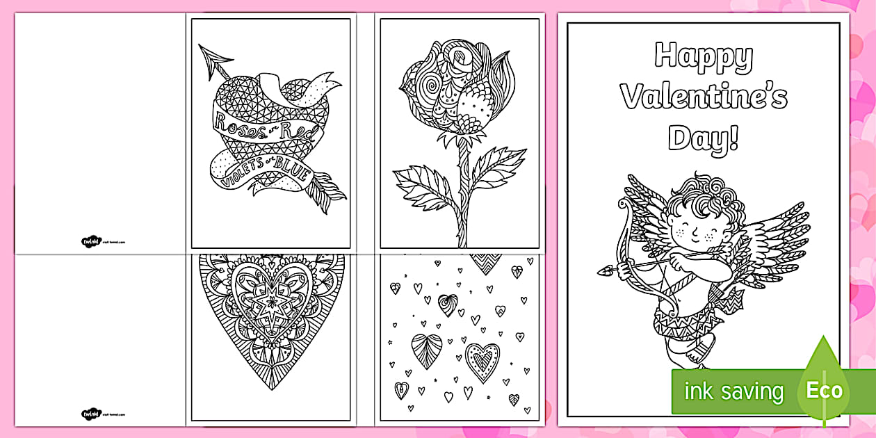 Valentine's Day Mindfulness Cards (teacher made) - Twinkl