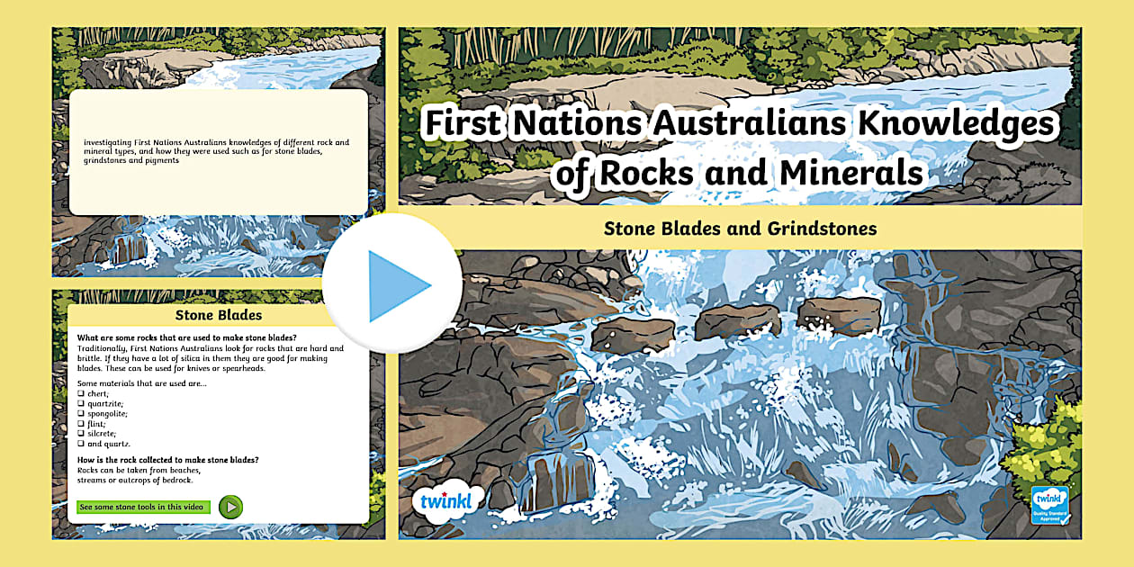 First Nations Australians and Stone Tools PowerPoint