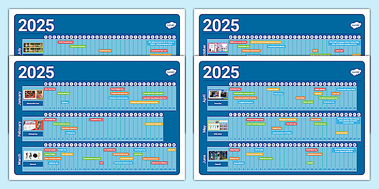 ECCE Calendar 2025 | Twinkl Early Years Resources - Twinkl