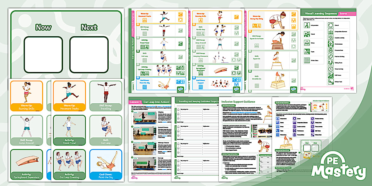 Year 4 Gymnastics Inclusive Support Pack - Twinkl