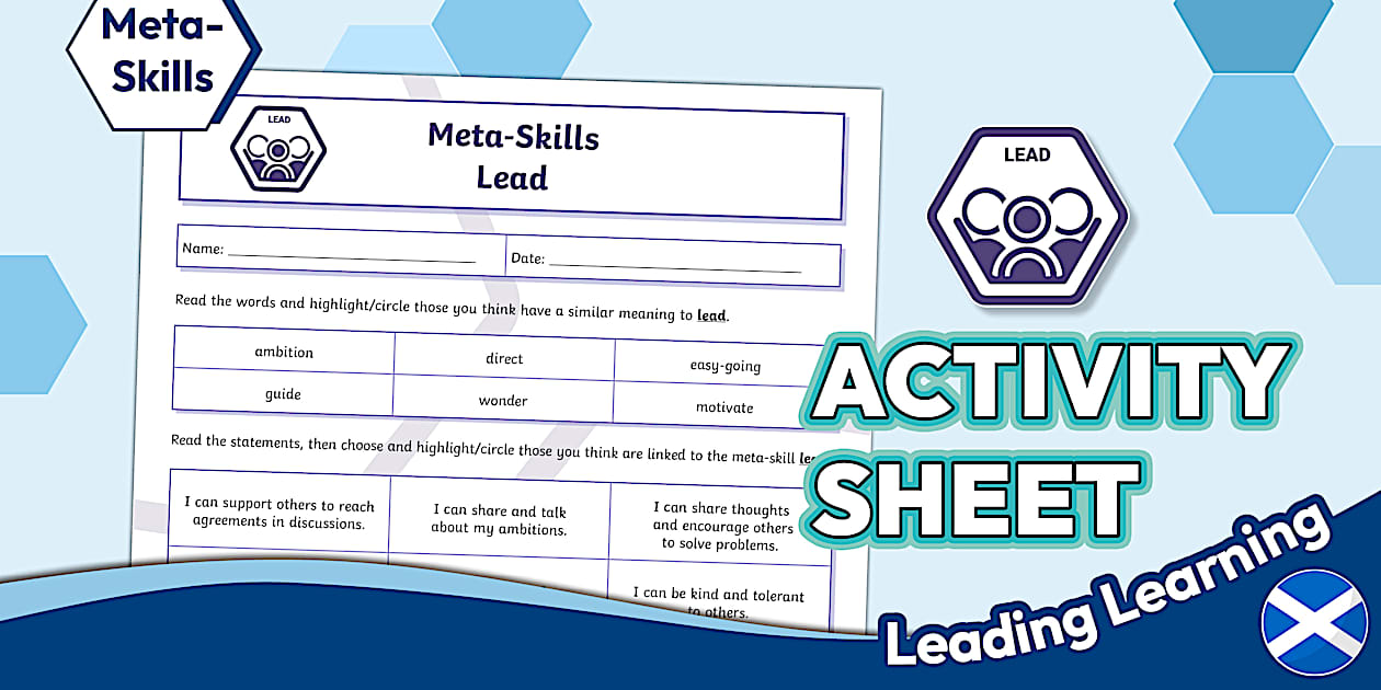 Meta-Skills Self-Assessment - Lead Activity Sheet