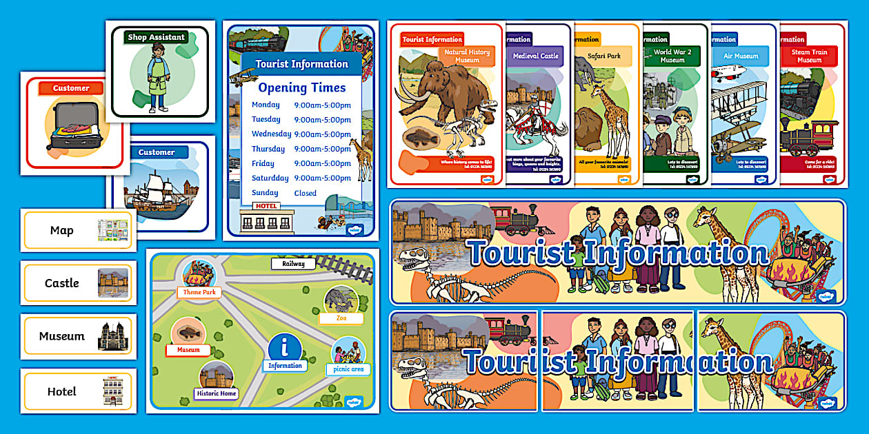Tourist Information Role Play Pack-tourist information, role play, tourist