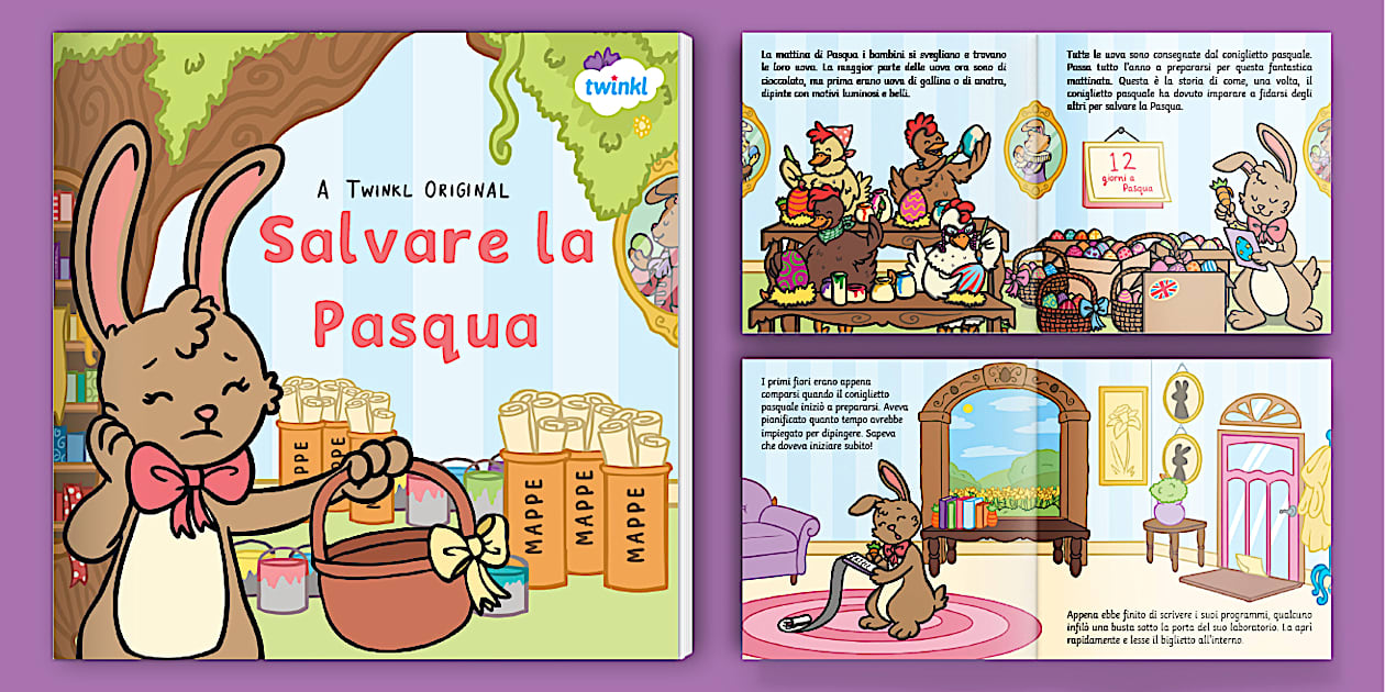 Ebook: Salvare la Pasqua (teacher made) - Twinkl