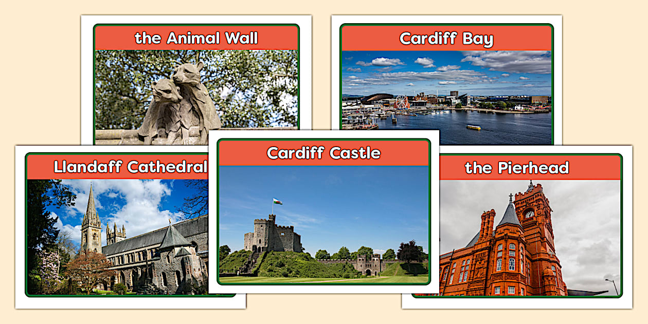 Originals First Words Photo Pack: Cardiff (Teacher-Made)