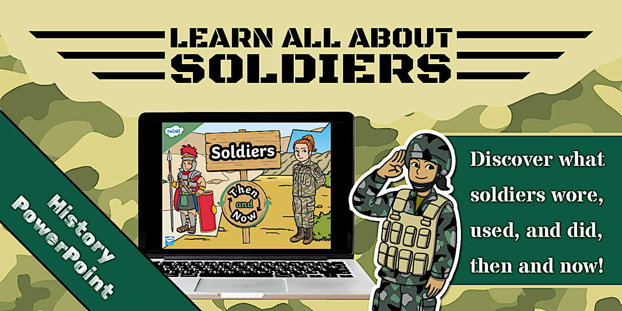 KS1 Soldiers Then and Now PowerPoint