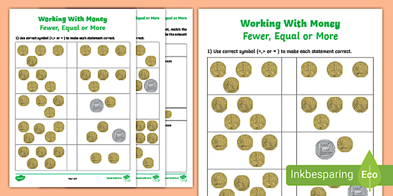 South African Money Worksheets Grade 2 I Resource I Twinkl