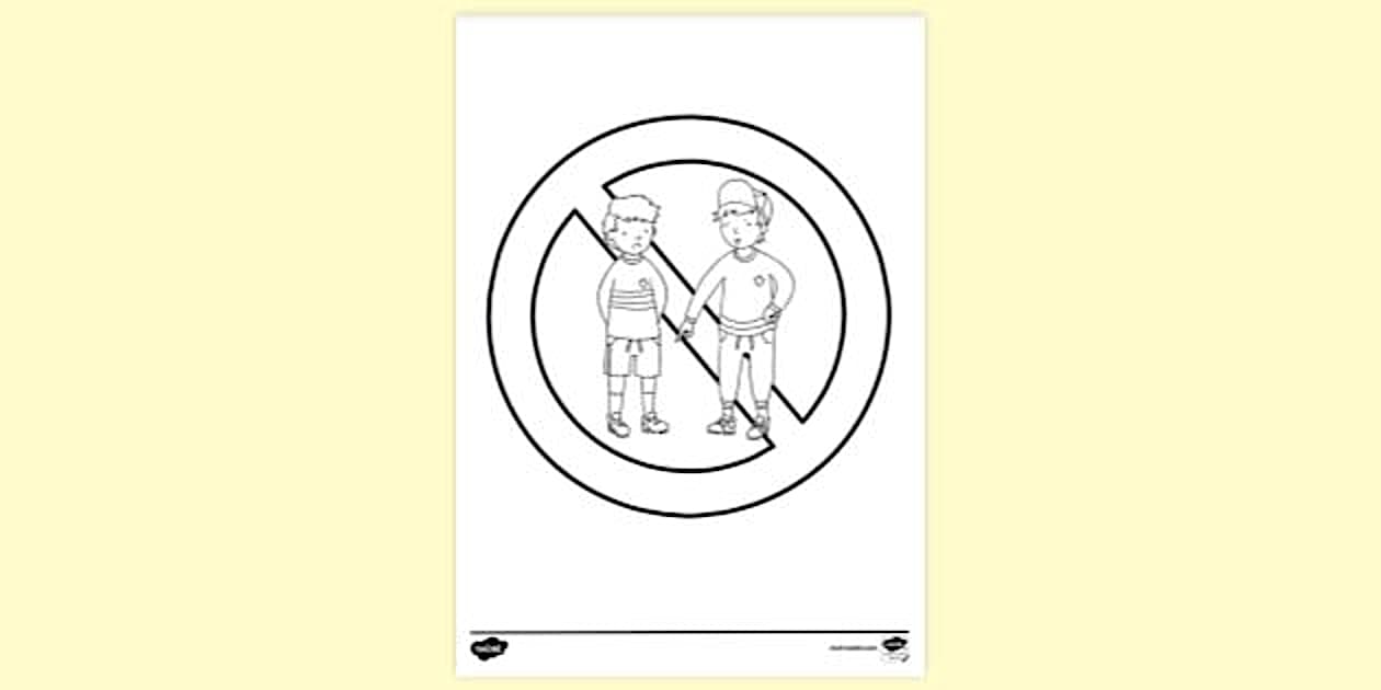 Anti-Bullying Colouring | Colouring Sheets (teacher made)