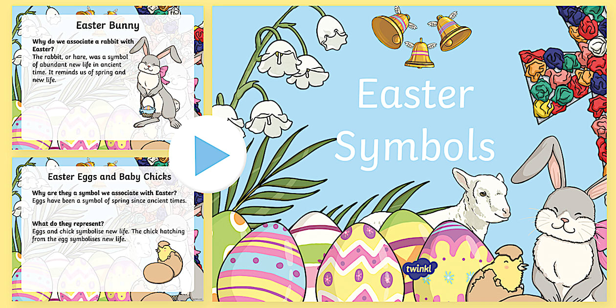 Easter Symbols PowerPoint - Twinkl