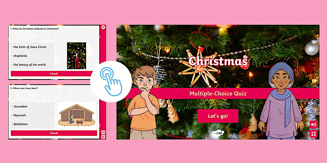 RE: Christmas: KS1 Interactive Quiz