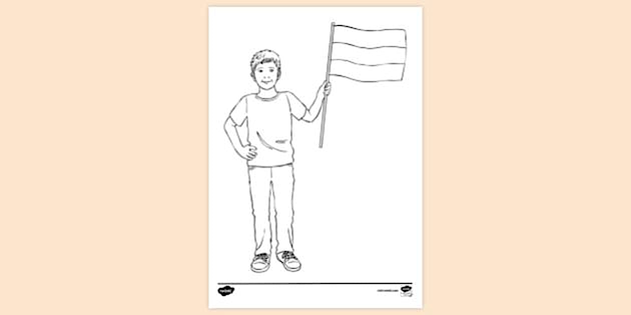 German Colouring Sheet (teacher made) - Twinkl