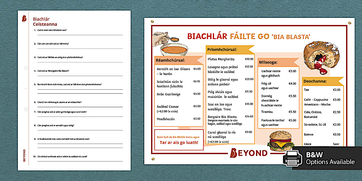 Bialann - Rólimirt (Teacher-Made) - Twinkl