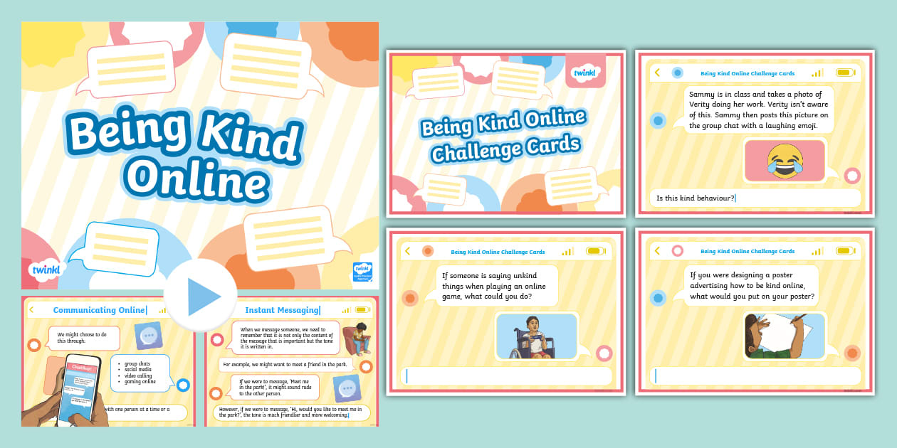 Quick Response PSHE: Being Kind Online KS2 (teacher made)