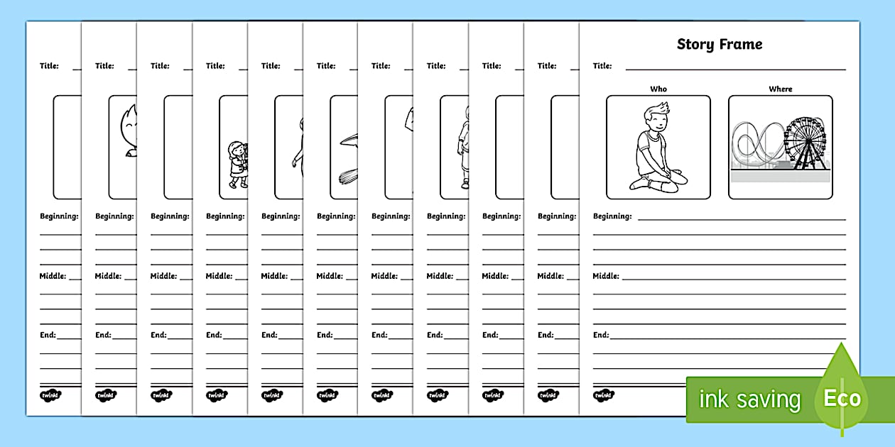 Characters and Settings Creative Writing Workbook - Twinkl
