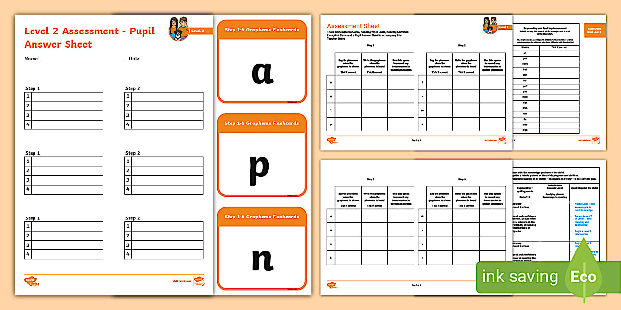 Level/Phase 2 Assessment Pack (teacher made) - Twinkl
