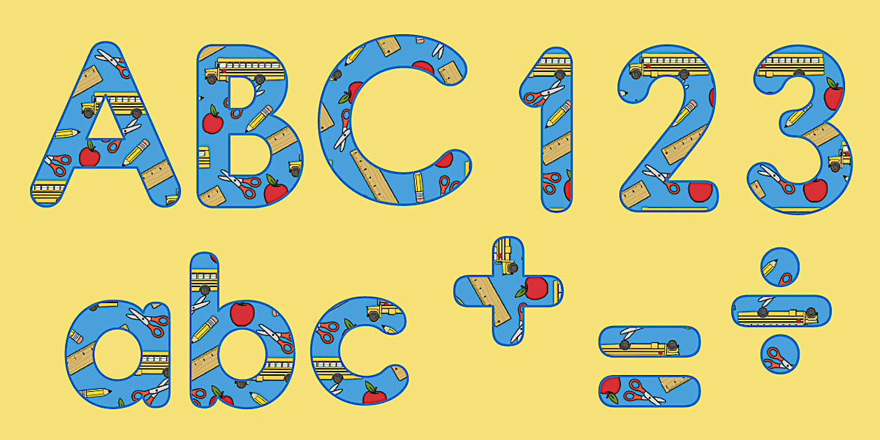 Bulletin Board Lettering for Classroom Displays | Twinkl USA