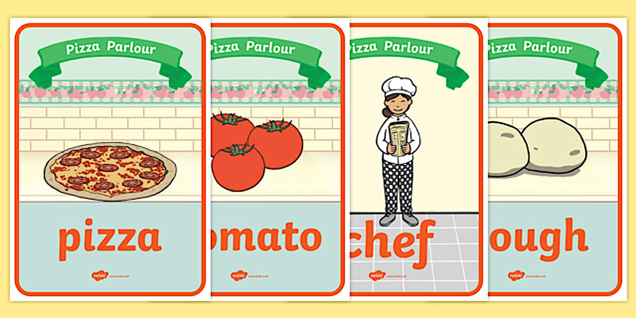 Pizza Parlour Role Play Posters