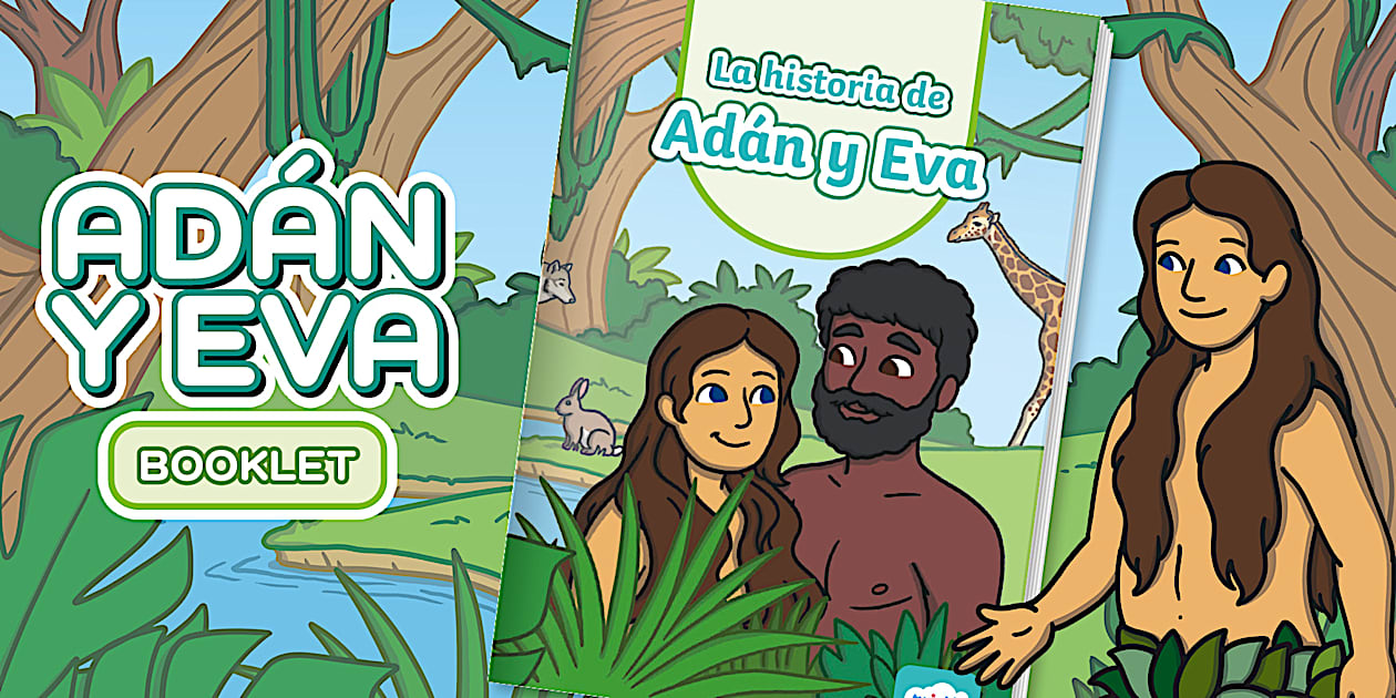 Historia de Adán y Eva para imprimir | Recursos Educativos